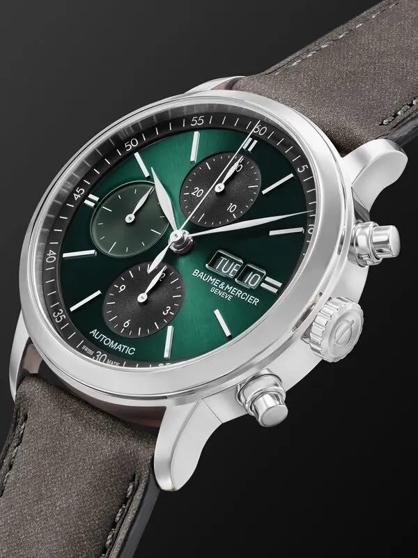 Baume & Mercier Classima Automatic Chronograph Stainless Steel Watch, Ref. 10783