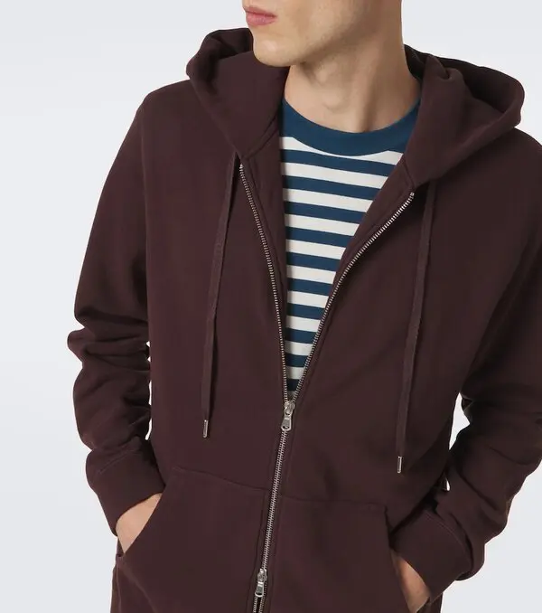 Sunspel Loopback Cotton Hoodie