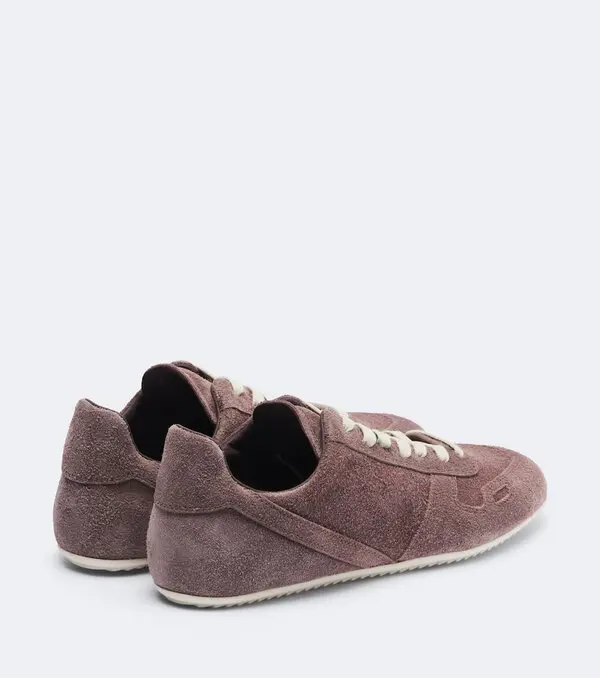 Rick Owens Minimal Suede Sneakers