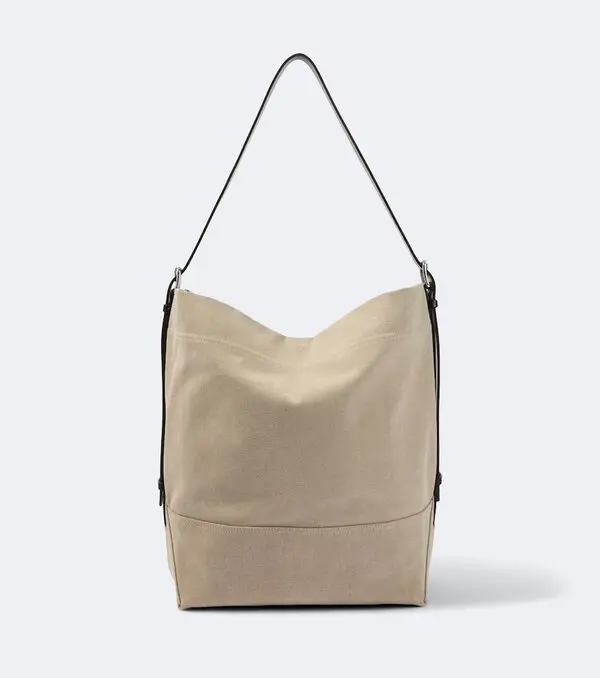 LEMAIRE Belted Canvas Tote Bag - Beige