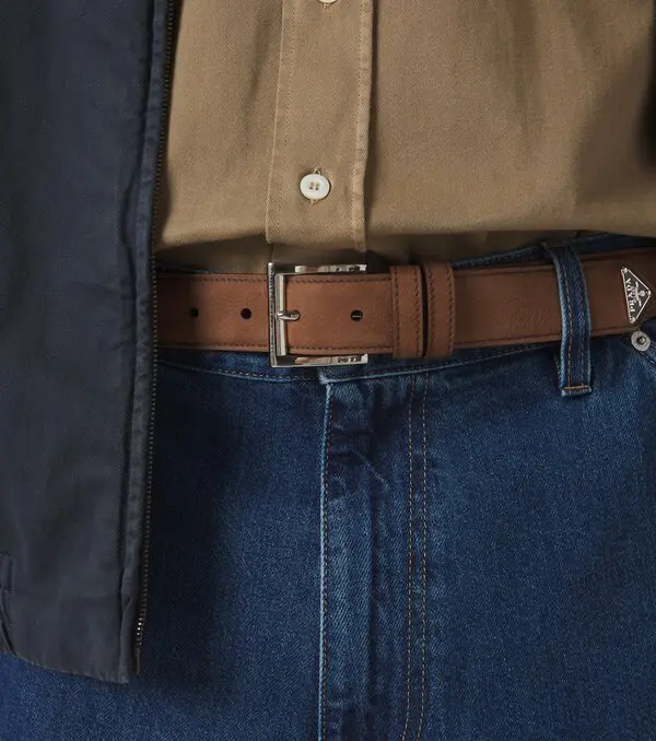 Prada Suede Belt