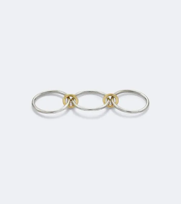 SPINELLI KILCOLLIN Solarium Ring In Sterling And 18kt Gold