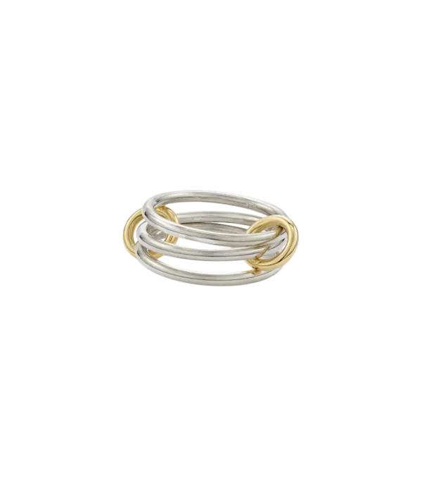 SPINELLI KILCOLLIN Solarium Ring In Sterling And 18kt Gold - Silver