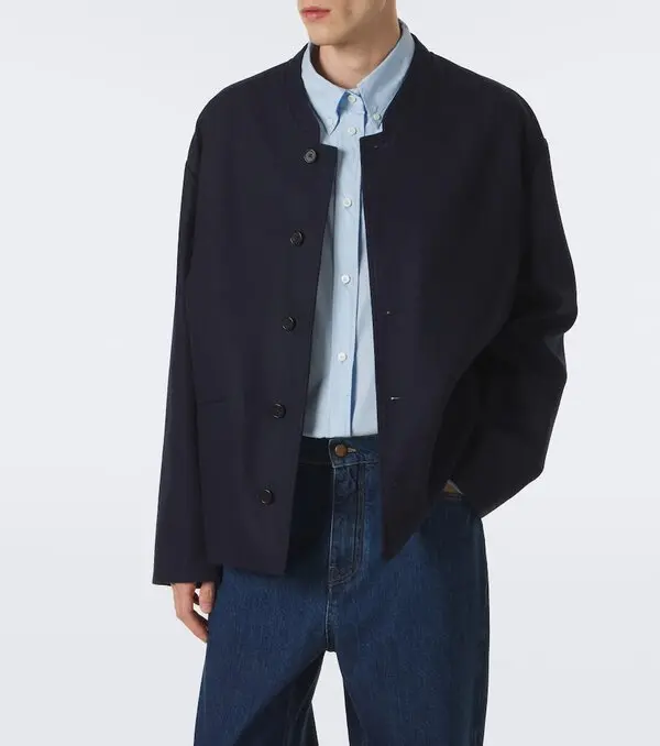 JIL SANDER Wool Overshirt