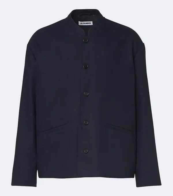 JIL SANDER Wool Overshirt