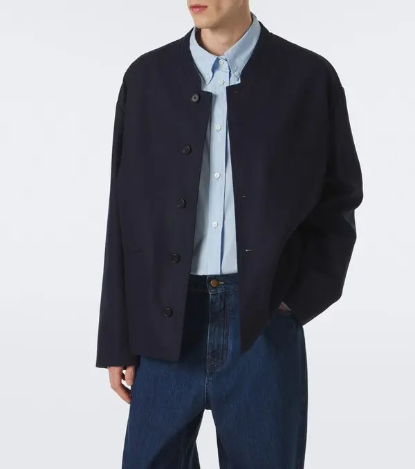 JIL SANDER Wool Overshirt