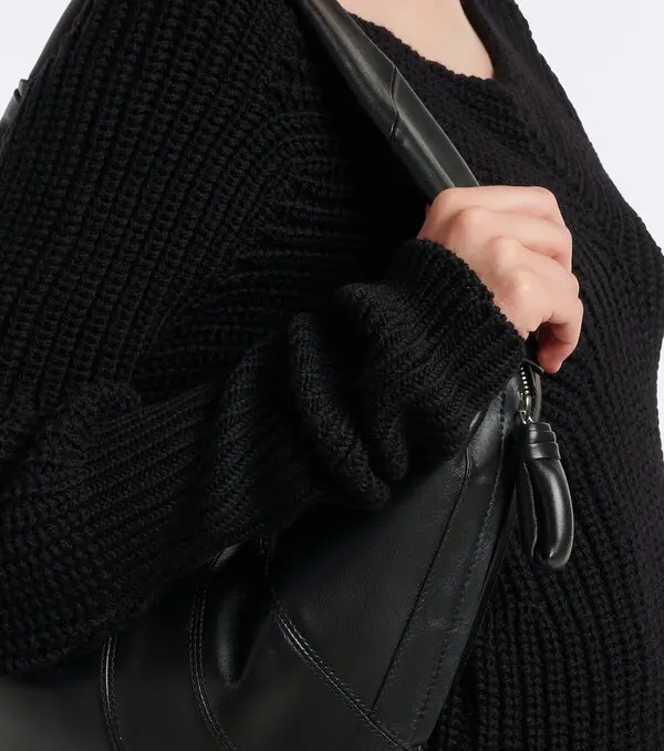 LEMAIRE Ribbed Wool Knit Sweater