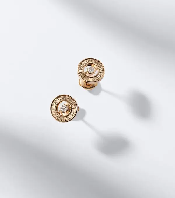 PIAGET Possession Decor Palace 18kt Rose Diamond Stud Earrings