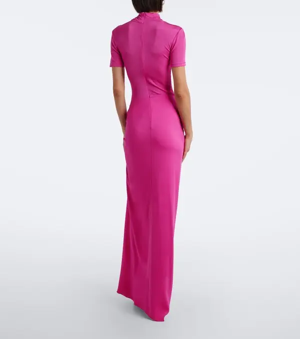 Christopher Esber Fusion Ruched Gown