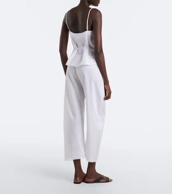 LESET Yoko Cotton Poplin Pants
