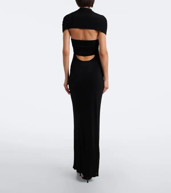 Tove Rama Gathered Maxi Dress
