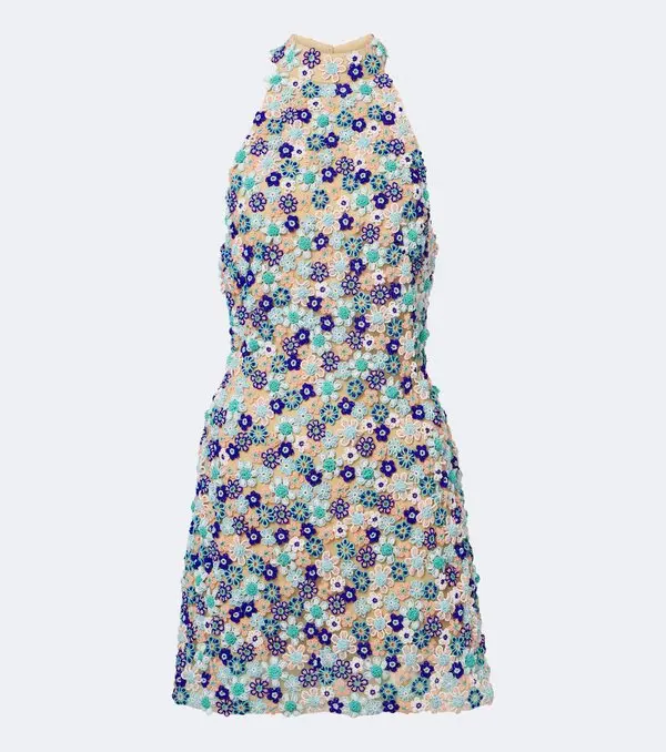 LA FUORI Arbor Beaded Minidress