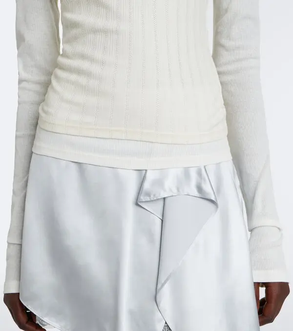 Acne Studios Layered Jersey Top