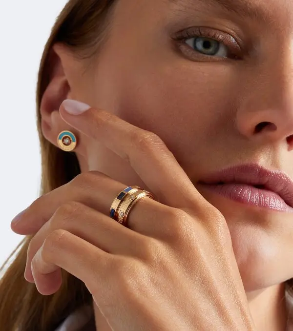 PIAGET Possession Vibrant Palace 18kt Rose Ring With Gemstones