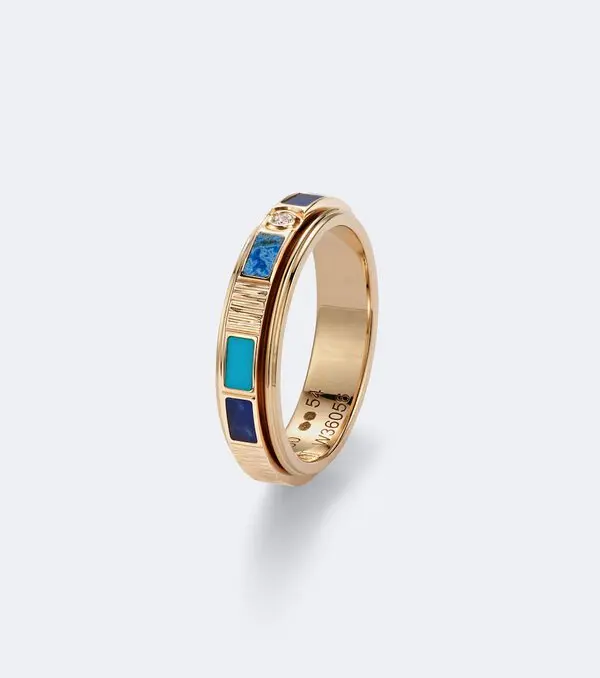 PIAGET Possession Vibrant Palace 18kt Rose Ring With Gemstones