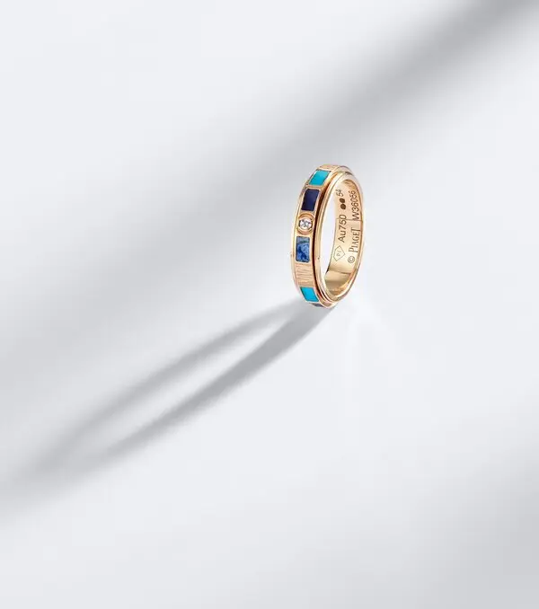 PIAGET Possession Vibrant Palace 18kt Rose Ring With Gemstones