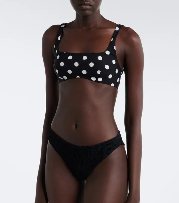 Hunza G Colette Polka-dot Bikini