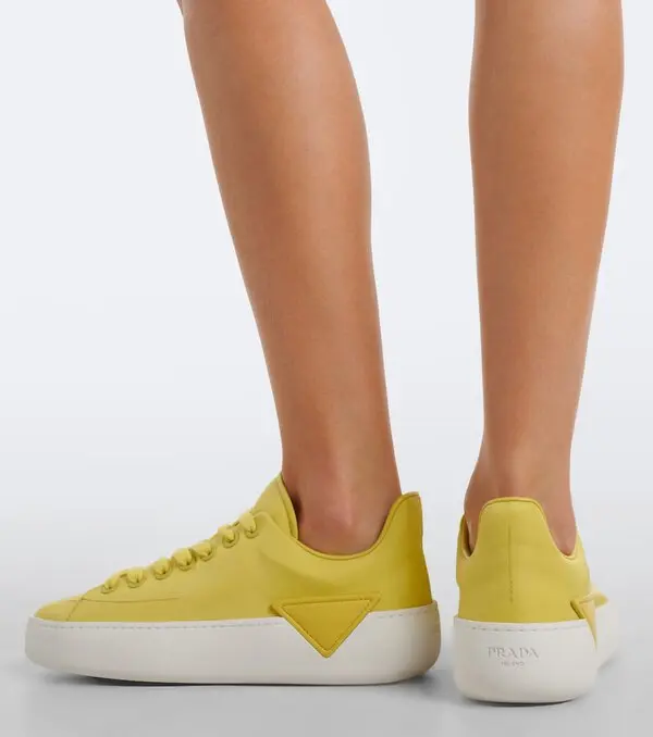 Prada Court Re-nylon Sneakers