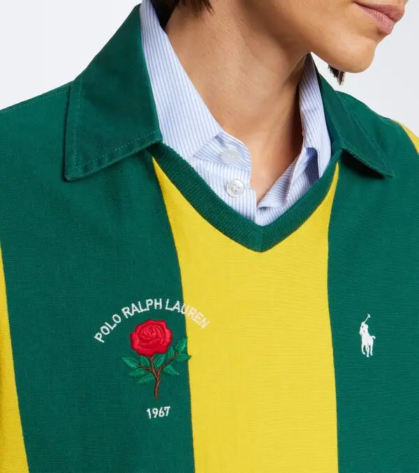 Polo Ralph Lauren Striped Cotton Jersey Polo Shirt