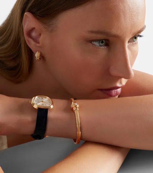 PIAGET 18kt Rose And Diamond Bangle