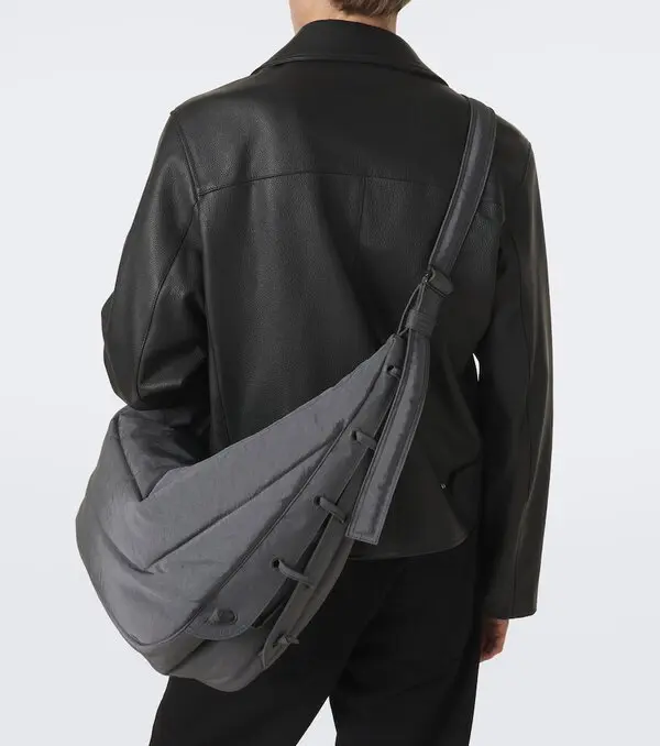 LEMAIRE Soft Game Large Shoulder Bag - Grey