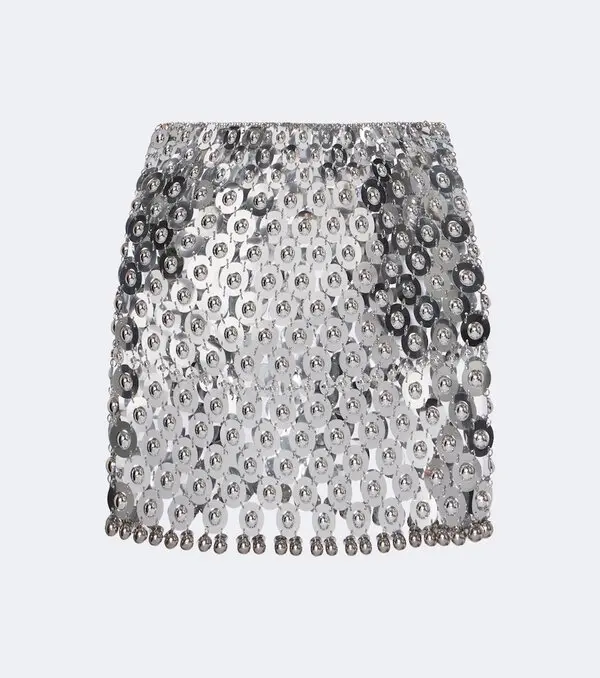 Rabanne Chainmail Skirt - Silver