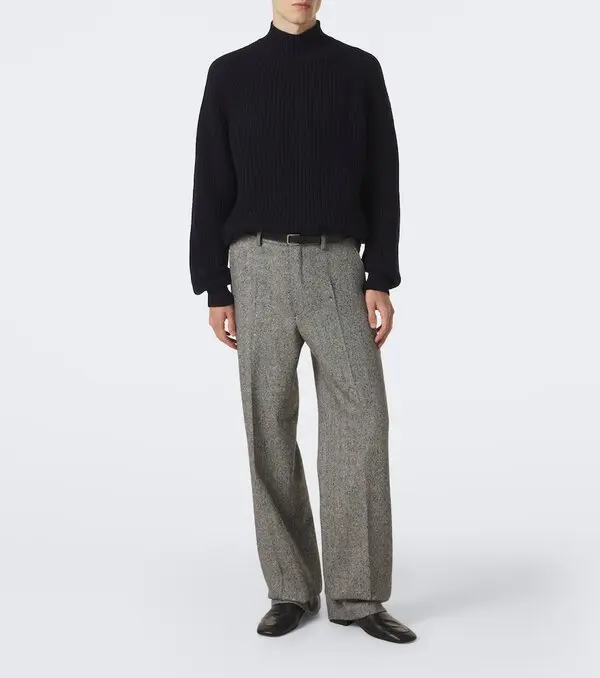 ALLUDE Wool And Cashmere Turtleneck Sweater