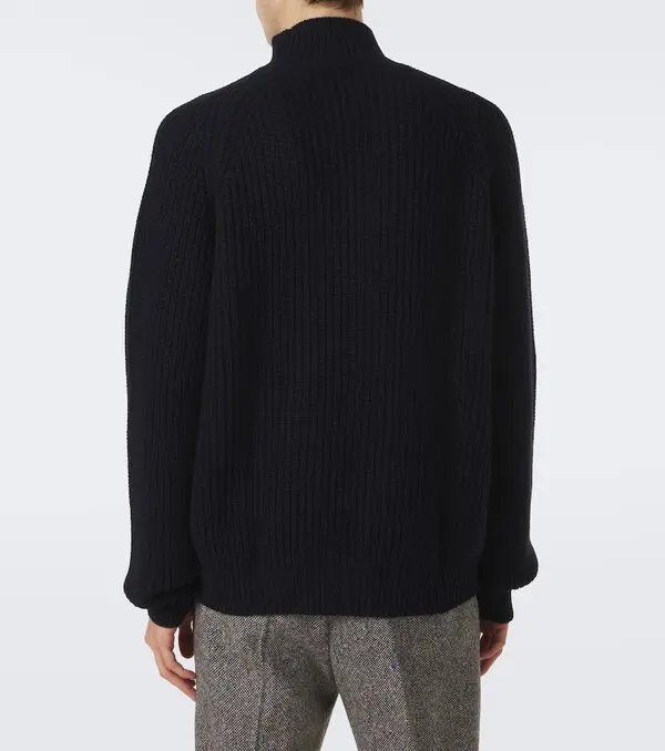 ALLUDE Wool And Cashmere Turtleneck Sweater
