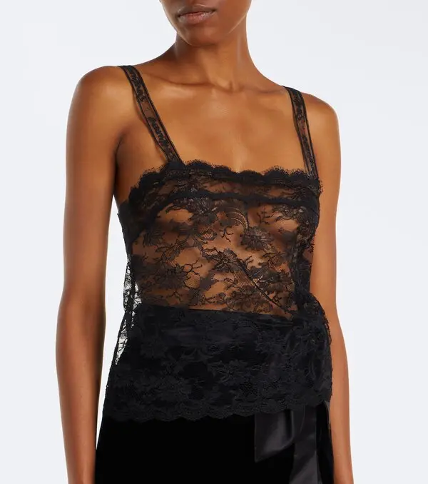 Saint Laurent Lace Camisole