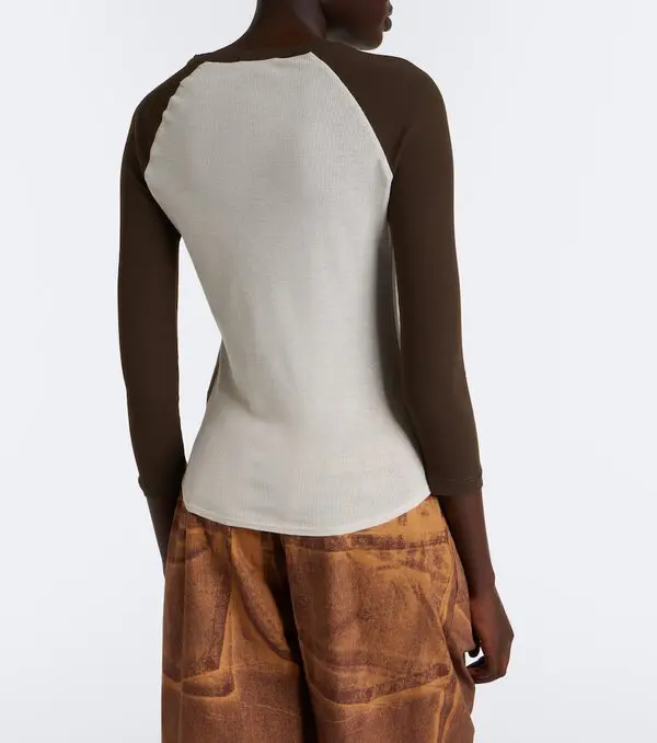 Acne Studios Logo Cotton Jersey T-shirt - Multicoloured