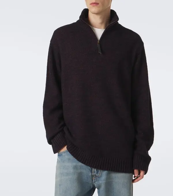 MAISON MARGIELA Cotton And Wool-blend Sweater