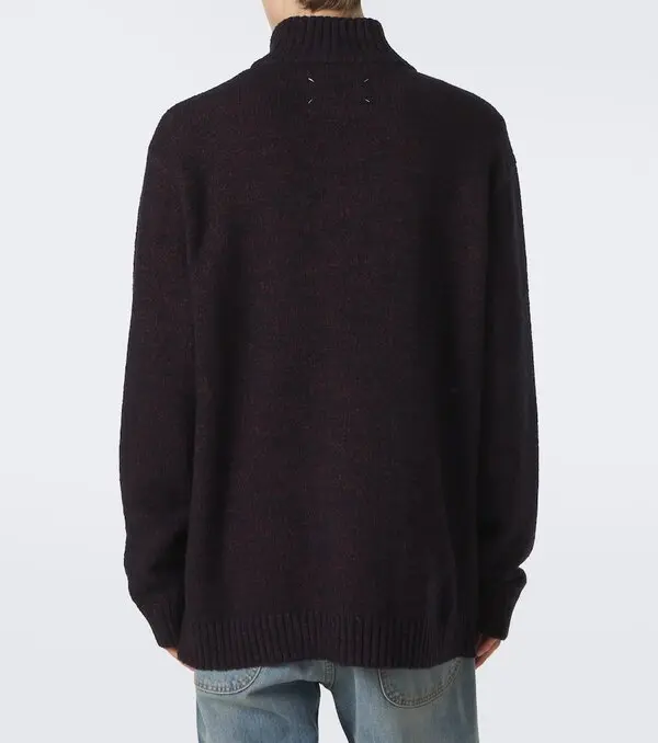 MAISON MARGIELA Cotton And Wool-blend Sweater