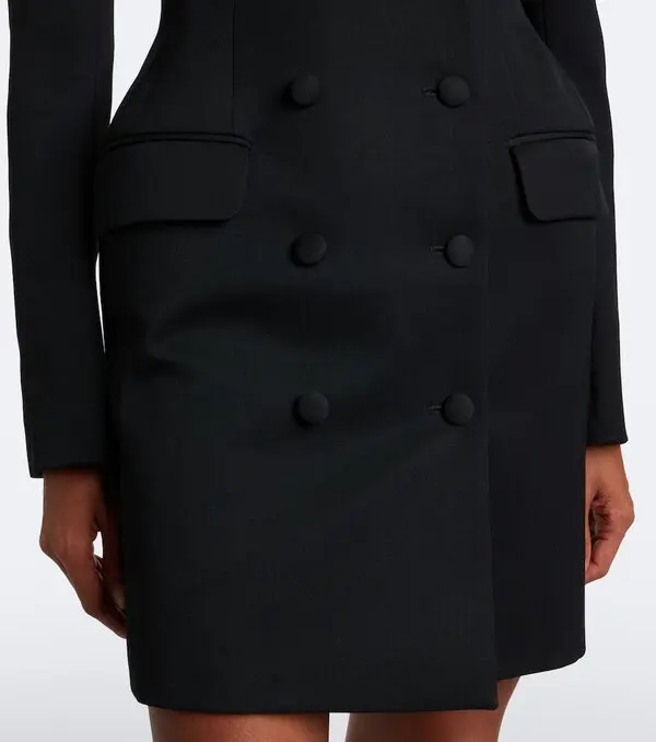 MUGLER Wool Blazer Dress