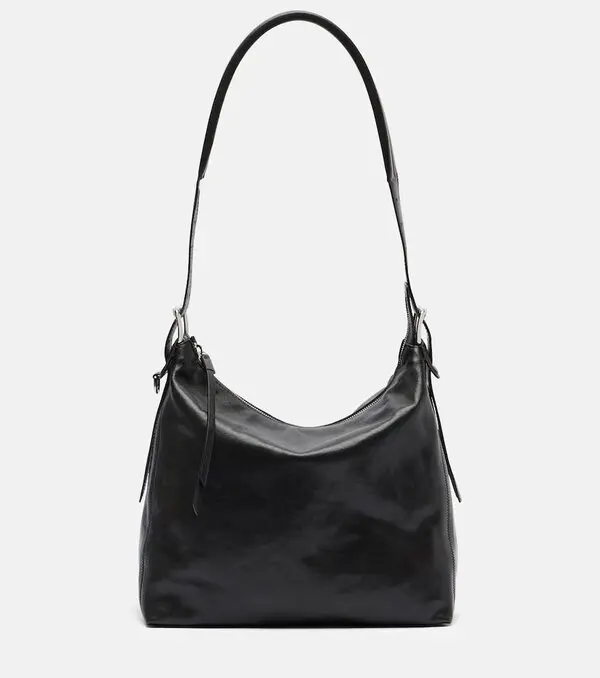 LEMAIRE Small Belted Shoulder Bag - Brown