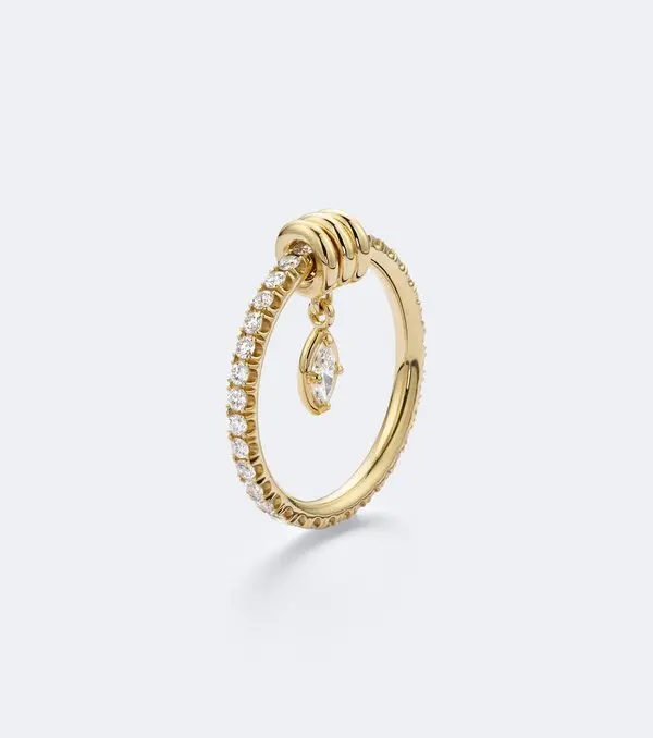 SPINELLI KILCOLLIN Pia 18kt Yellow Ring With Diamonds