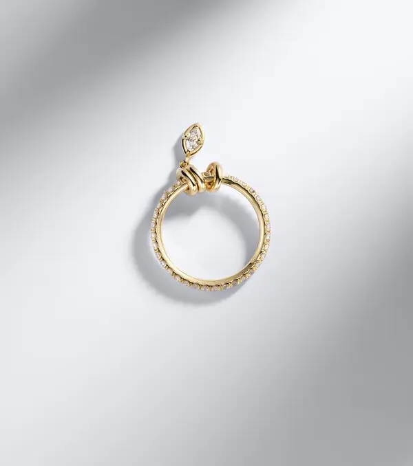SPINELLI KILCOLLIN Pia 18kt Yellow Ring With Diamonds