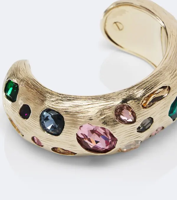 JIMMY CHOO Crystal-embellished Bangle