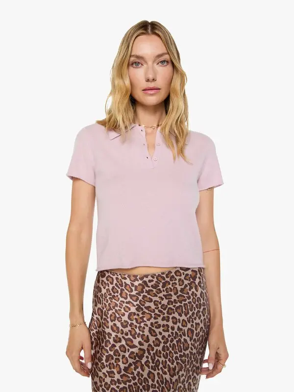 Sablyn Rita Shrunken Polo Soft Shirt