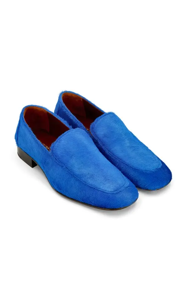 Dries Van Noten Pony Hair Loafers