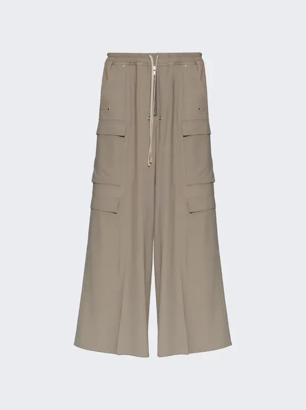 Rick Owens Cargobelas Pants Dark Pearl - Grey