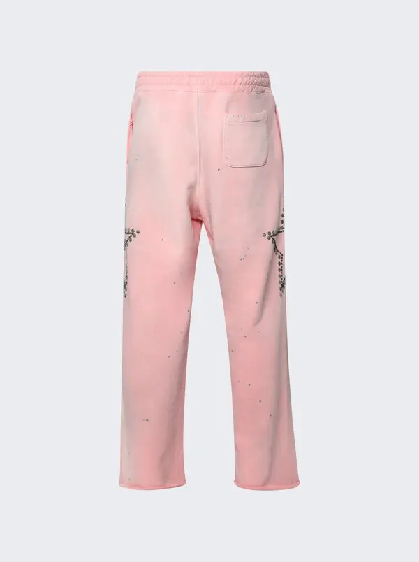 SATOSHI NAKAMOTO Star Studded Sweatpant Dusty