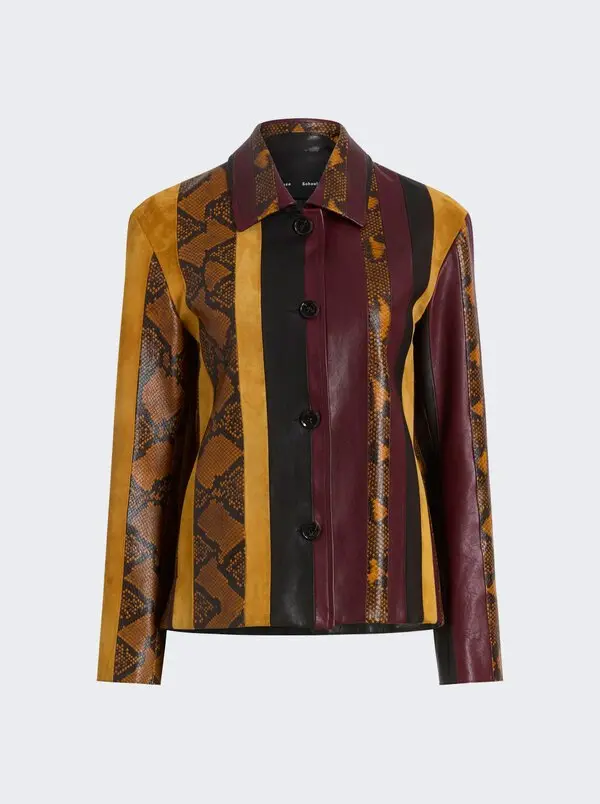 Proenza Schouler Sirine Jacket Gold - Multi