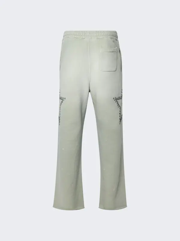 SATOSHI NAKAMOTO Star Studded Sweatpant
