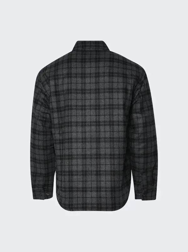 Vetements Padded Flannel Shirt Check