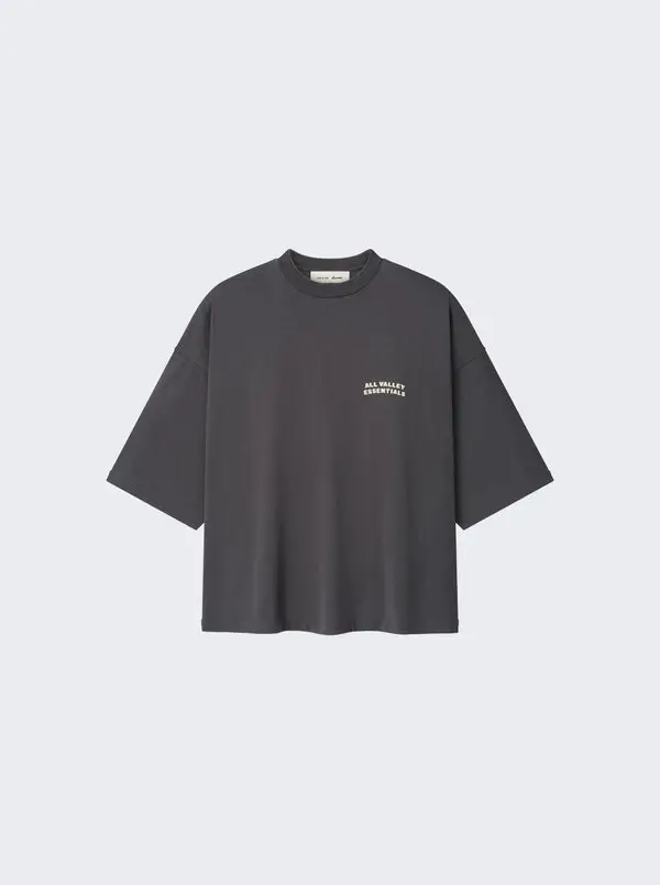 Fear Of God Boxy Fit Merch Tee Iron - Grey