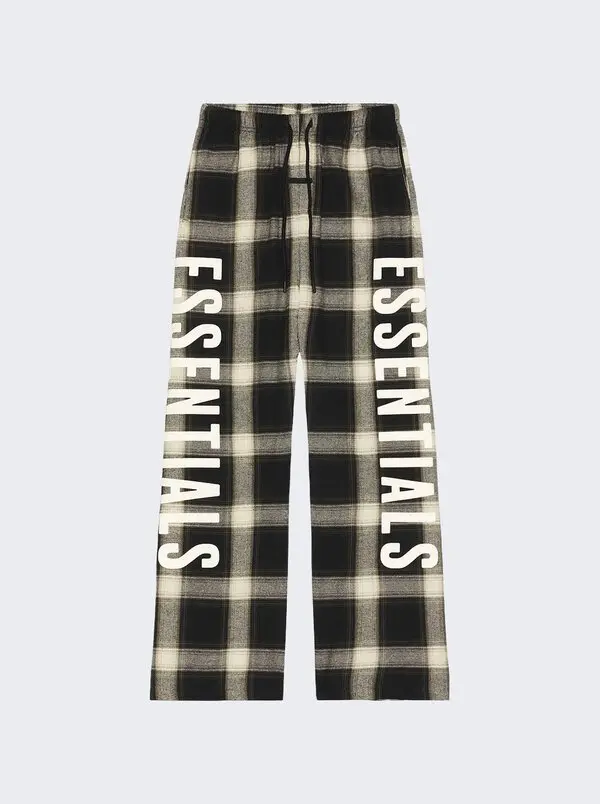 Fear Of God Lounge Pant Iron Plaid - Grey
