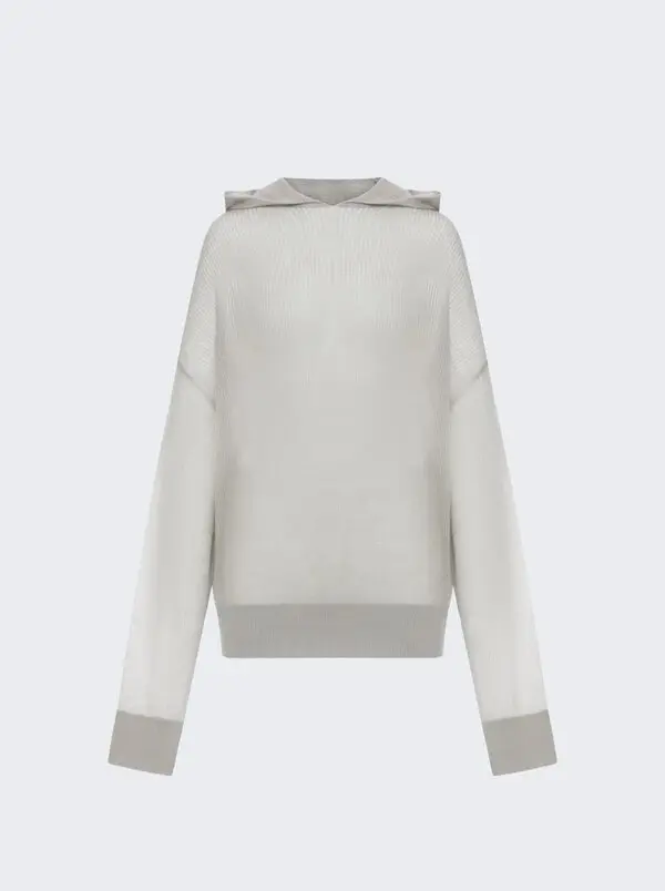 Rick Owens Hun Hoodie Pearl
