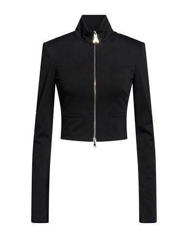 Patrizia Pepe Jacket Size Viscose, Polyamide, Elastane - Black