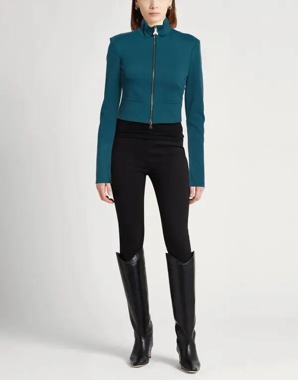 Patrizia Pepe Jacket Size Viscose, Polyamide, Elastane - Green