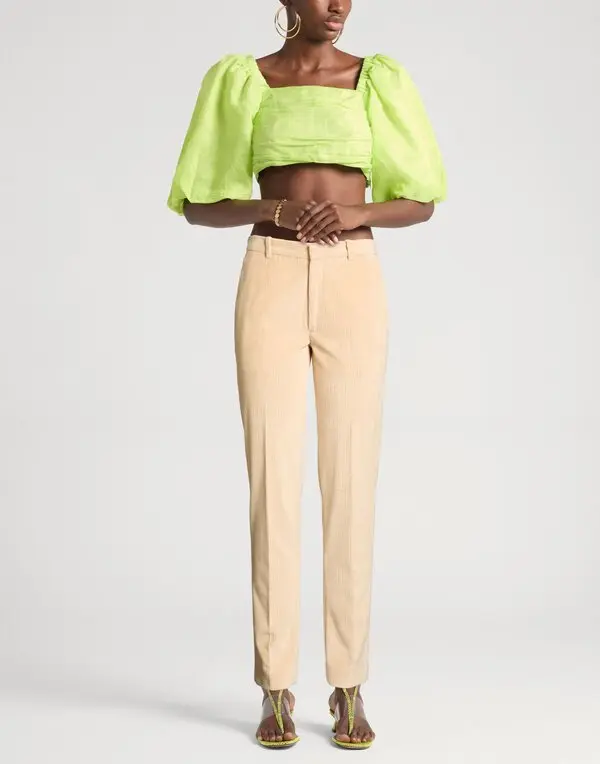 CIRCOLO 1901 Cotton Blend Corduroy Tapered Pants